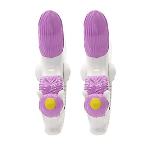 O2COOL Unicorn Boca Clips, Purple