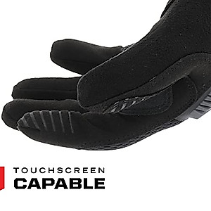 Mechanix Wear: M-Pact Open Cuff Work Gloves (X-Large, Black)