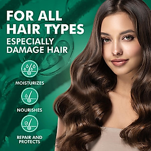 Dominican Magic Detangler Avocado Conditioner - Hair Conditioner for Women, All Natural Hydrating Conditioner, Coconut Infused Suitable for All Hair Types, 1 Gal