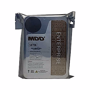 MDD (MDD14TSATA25672E) 14TB 7200 RPM 256MB Cache SATA 6.0Gb/s 3.5" Internal Enterprise Hard Drive - 5 Years Warranty