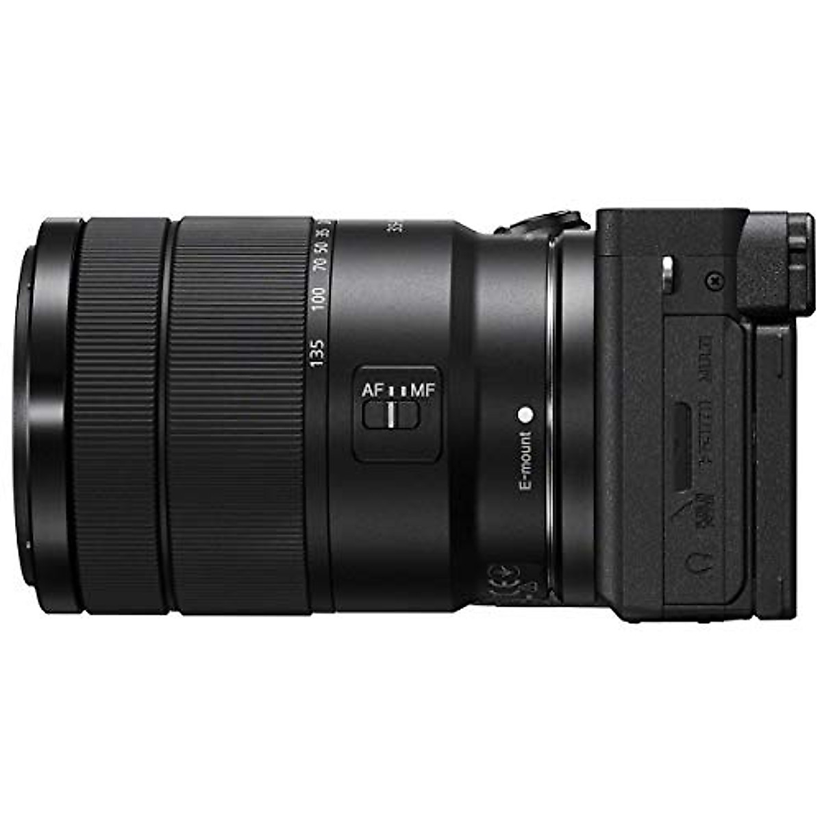 Sony Alpha a6600 Mirrorless Digital Camera with 18-135mm Lens Tripod Bundle with Vanguard Carbon Fiber Tripod, Bag, 64GB SD Card, Filter Kit