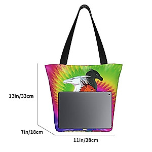 Wings#Dragon#Fire Women's Tote Bag Large Capacity Shoulder Handbag For School Travel Beach Shopping Business Work