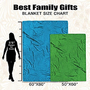 Custom Memorial Blanket, Gift for Loss of Loved Ones, Family, Friend, I Never Left You, Condolence Bereavement Gift Fleece Blanket with Personalized Pictures for Couch Bed Sofa Printed in USA