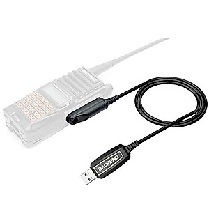 Original Baofeng USB Programming Cable PL2303 Chip Drive Free Win11 for BaoFeng Waterproof Two Way Radio UV-9R Plus (Including UV-9RPRO UV-9G GT-3WP UV-XR and Many More) USA Warranty Gmrs Radio