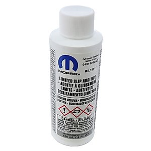 Genuine Mopar Fluid 4318060AB Limited Slip Additive - 4 oz. Bottle