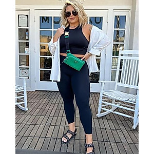 GAYHAY 3 Pack Plus Size Leggings for Women - Tummy Control X-Large - 4X High Waist Stretchy Pants for Workout Yoga Running​ Black/Black/Black