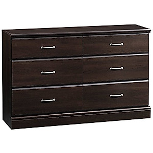 Mainstays Parklane 6-Drawer Dresser, Espresso Cinnamon Cherry