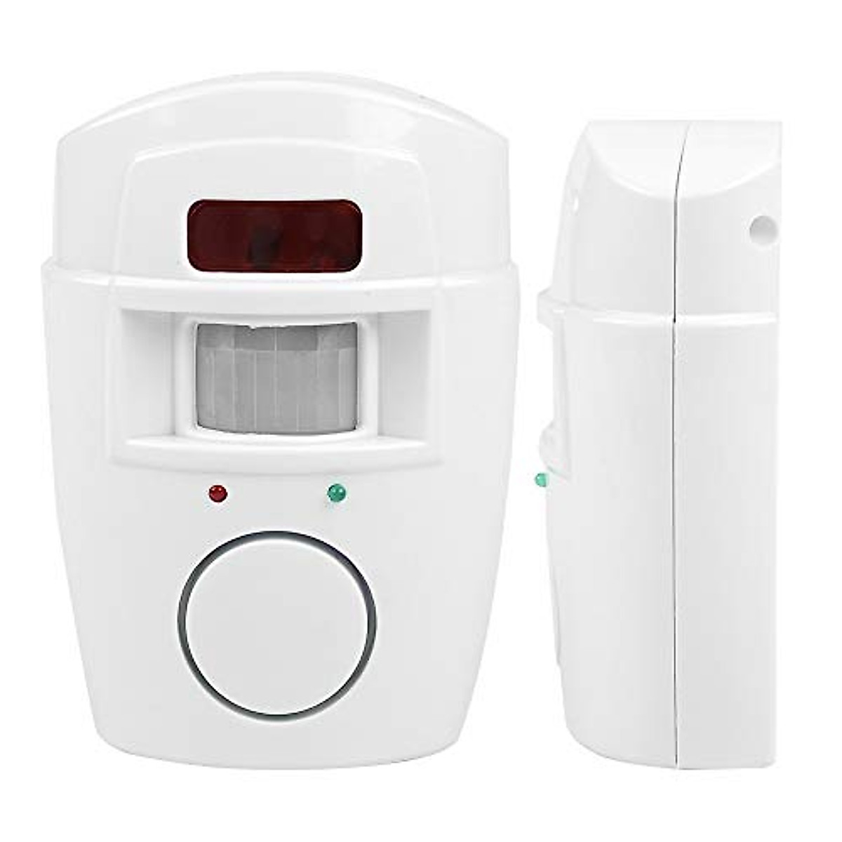 Motion Sensor Alarm, PIR Motion Sensor Detector Security Alarm System for Home Garage, 105dB Infrared Motion Alarm with Remote Control
