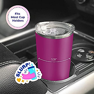Best Gigi Ever Stainless Steel Tumbler with Lid and Straw - Vacuum Insulated Travel Tumbler Cup - Gigi Gift for Happy Birthday - New Gigi Stocking Stuffers - World's Best Gigi - Gigi Grandma Tumbler