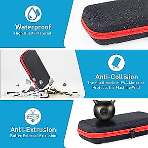 Caikvwen Switch Case, Compatible With Nintendo Switch Oled Case, Classic Switch Oled Carrying Case, Portable Switch Oled Carrying Case for Nintendo, Multi Card Slot High Capacity Switch Traveling Case