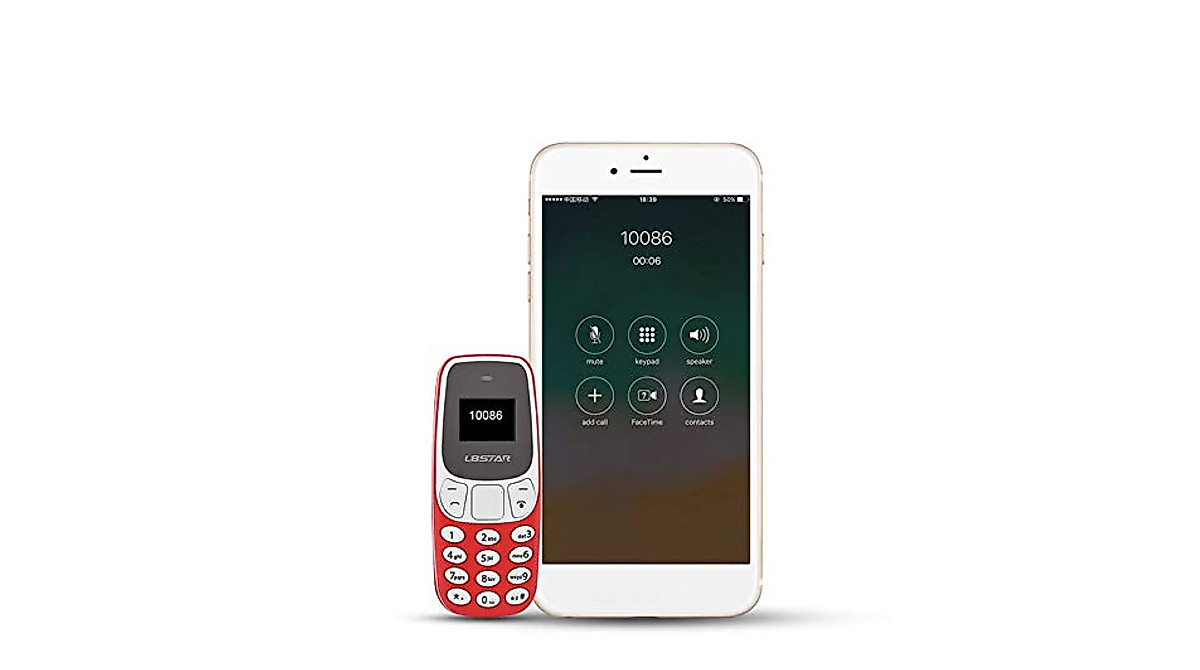 Mini Mobile Phone with Dual SIM & Voice Changer - Compact & Portable