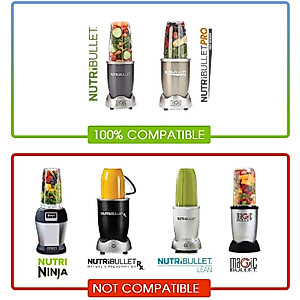 Blender Replacement Parts for Nutribullet, 32oz & 24oz Cups with Replacement Extractor Blade, Compatible with Nutri Bullet 600W/900W Blenders (3 PCS)