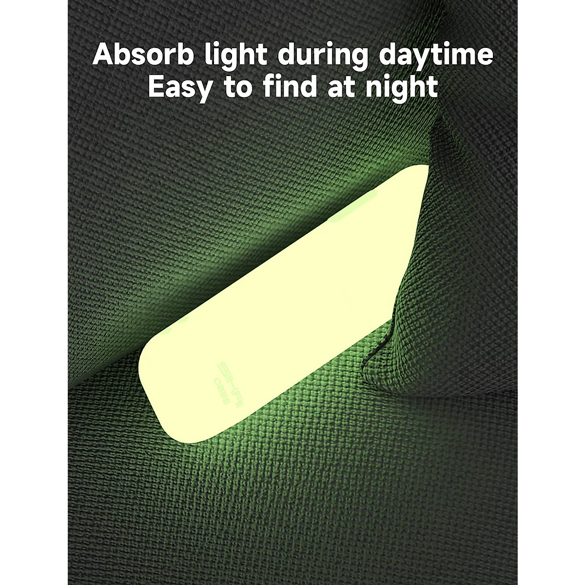 Roku Gaming Remote Case SIKAI Shockproof Protective Case for Roku 3 (4230 and 4200) Roku 2 (4210) RC54R Enhanced Remote Anti-Slip Washable Dust-Proof Anti-Lost with Hand Strap (Glow in Dark Green)