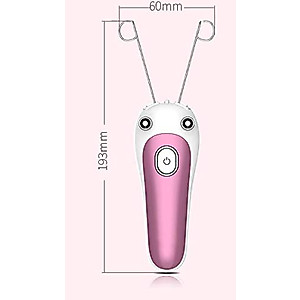 Butterfly Hair Removal System. Thread Machine for Facial and Body Hair Removal with Rechargeable Battery
