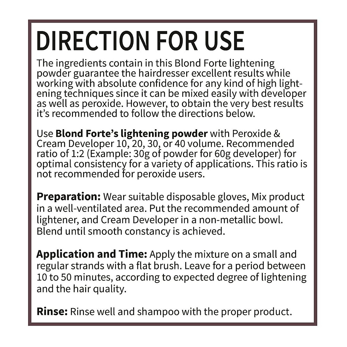 1.1 Pound Tub (17.6 Ounces) Perfect Blond Extra Strength Professional Hair Dye Toner Lightener Bleach -Made in Italy