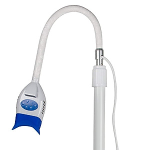 Teeth Whitening Lamp 36W Floor Stand Type Dental Cold Teeth Bleaching Machine for Clinic and Beauty Accelerator Bleaching System with 10pcs LED Blue Light Blue/Red Light 2 Colors(US Shipping)