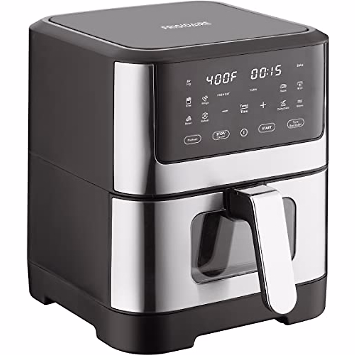 Frigidaire EAF601-BLACK 6L Easy-to-Use Digital Air Fryer, 8.2qt, Black