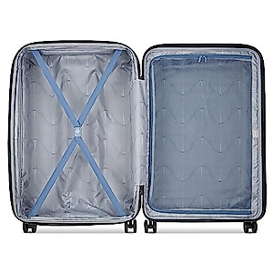 DELSEY PARIS Cruise 3.0 Hardside Expandable Luggage with Spinner Wheels, Graphite, 3 Piece Set (21/24/28)