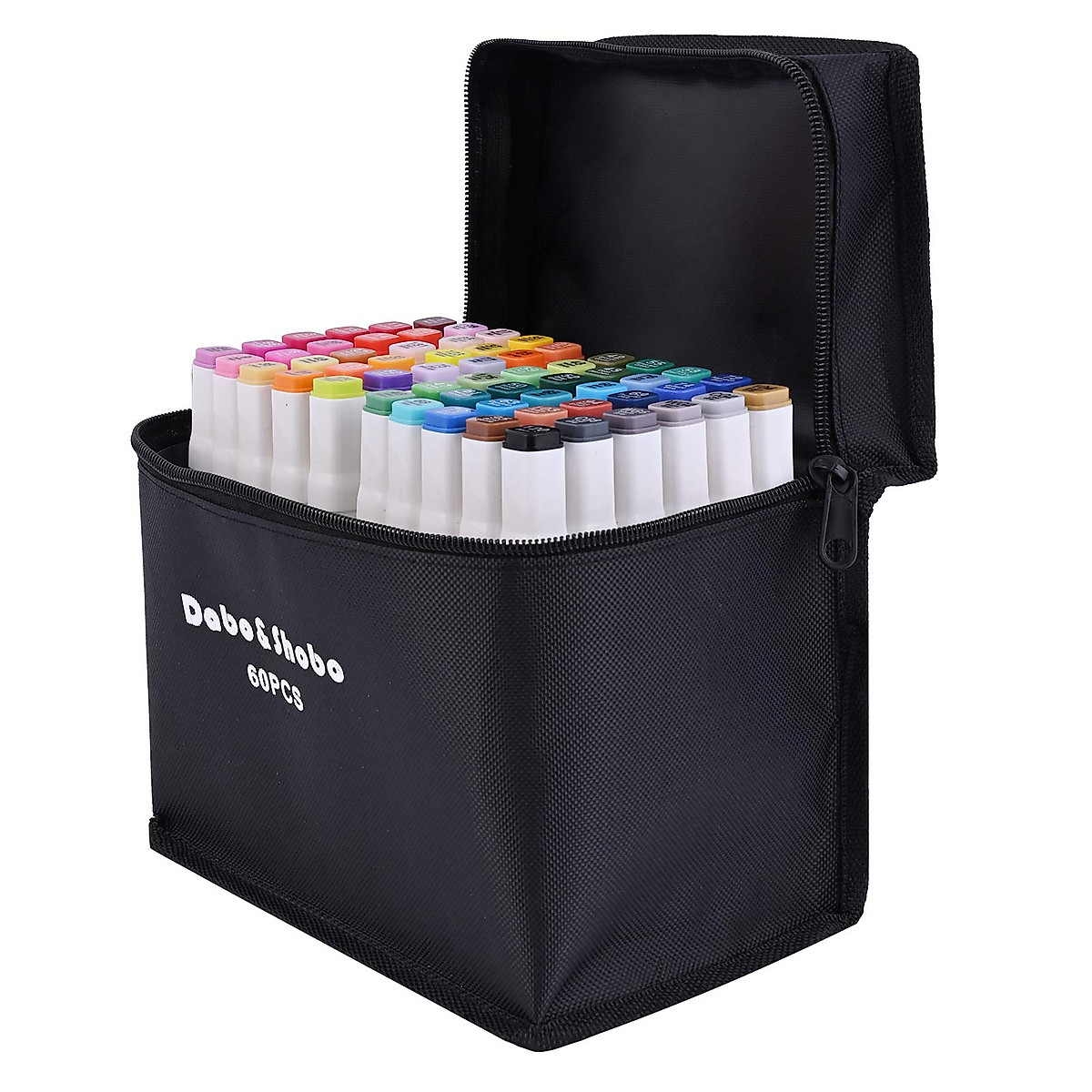 Dabo&Shobo 60-Color Alcohol Markers for Art & Design