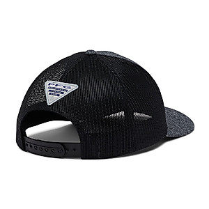Columbia Unisex Mesh Snap Back Fish Flag Ball Cap, Breathable, Adjustable