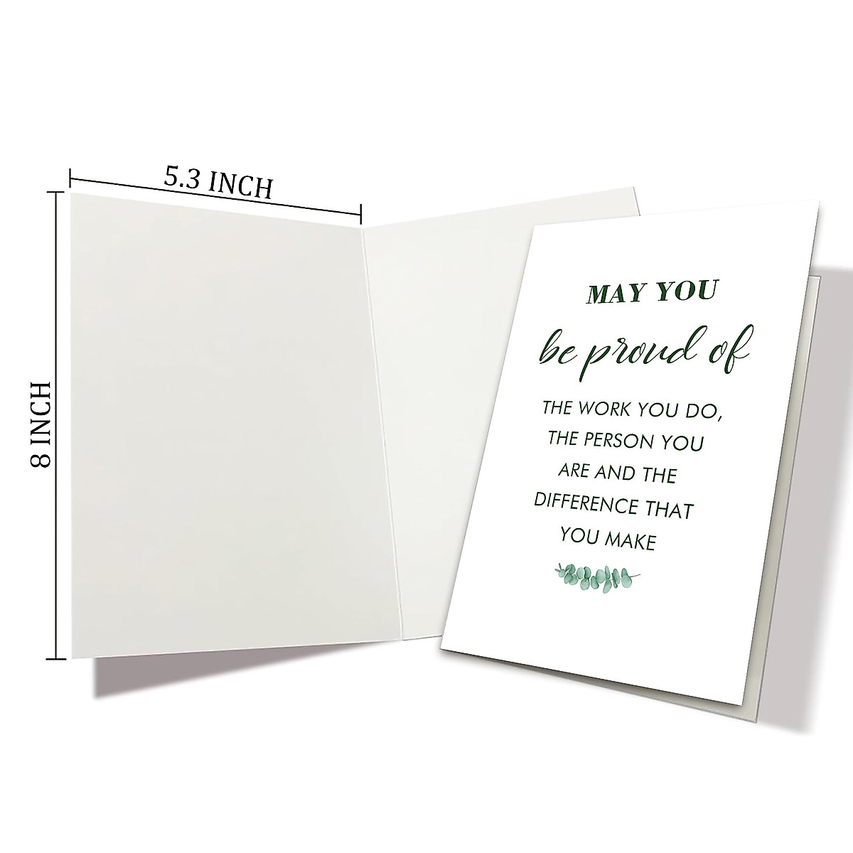 Heyshoo May You Be Proud Of The Work You Do, Thank You Card, Teacher Thank You Card, Corporate Key Worker Thanks Gift