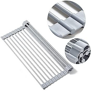 Inovare Designs Collapsible Dish Drying Rack & Drainboard Set - Ideal for RVs, Campers, Kitchens, Compact Spaces - Easy Storage & Cleaning - Kitchen Organizer & Storage Essential