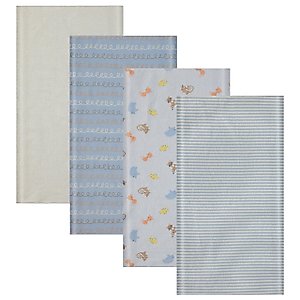 Cudlie 8 Pack Receiving Blankets, Soft Receiving Blankets for Baby Boy and Baby Girl