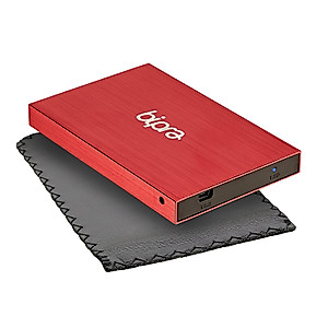 BIPRA 40Gb 40 Gb 2.5 Inch External Hard Drive Portable USB 2.0 - Red - Fat32 (40Gb)