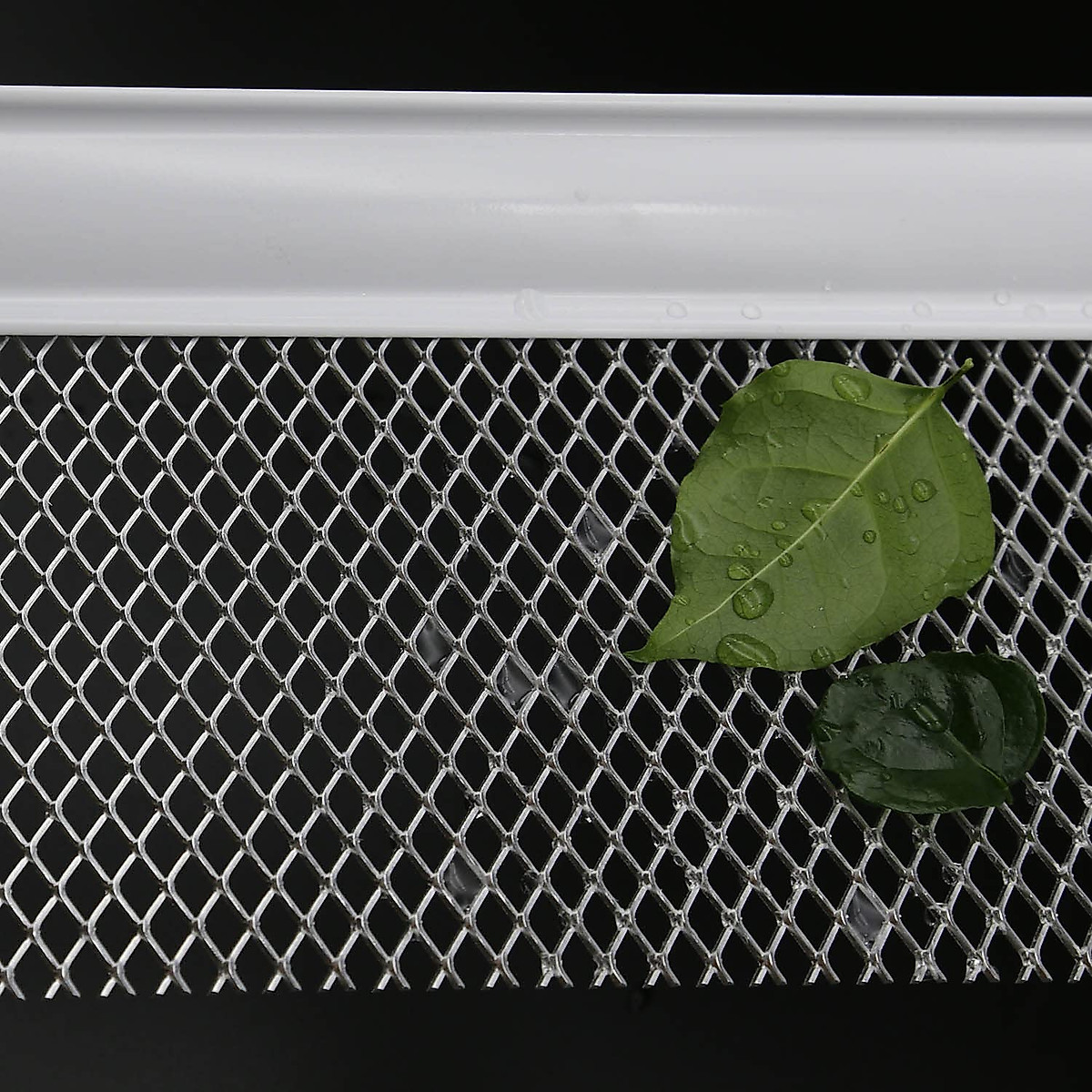 Carligo Gutter Guard, Leaf Filter Gutter Covers, Aluminum Screen Roll 6 Inch X 21 Feet for DIY Gutter Filter, Gutter Downspout Covers, Rain Gutter Leaf Guard, Leaf Filter Gutter Protection