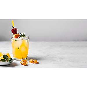 DecorRack 100 Natural Bamboo Paddle Picks, 6 inch Wood, Barbecue, Kabob Skewers for Grill, Appetizers, Fruit Sticks, Cocktails Picks (100 pack)