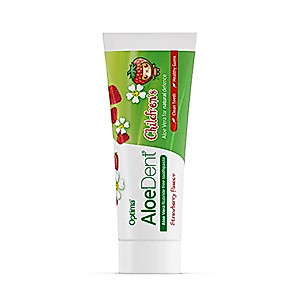 AloeDent Children's Strawberry Toothpaste - 50ml