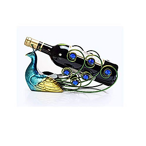 ZYZMH Wine Rack Decoration Light High-end Decoration Wine Cabinet Wine Bottle Rack Household Personality Rack Creative Display Rack Industry