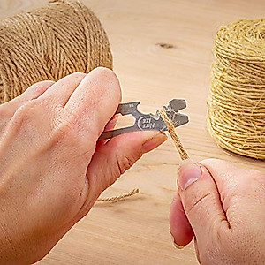 Nite Ize KMTSE-11-R3 DoohicKey Keychain Multi Tool, Stainless Steel