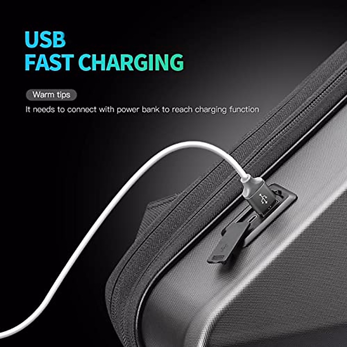 Gaming Laptop Backpack with USB Charging Port TSA Lock for Men,Hard Shell Expandable Business Backpack Fits 17.3 Inch Notebook Computer，black