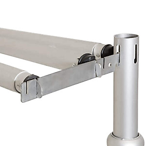 Crossbar Valance Hanger, for Pipe and Drape (3" Hanger, 2 Pack)