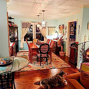 A La Maison Ceilings R05 Spring Buds Foam Glue-up Ceiling Tile (21.6 sq. ft./Case), Pack of 8, Moss Gray