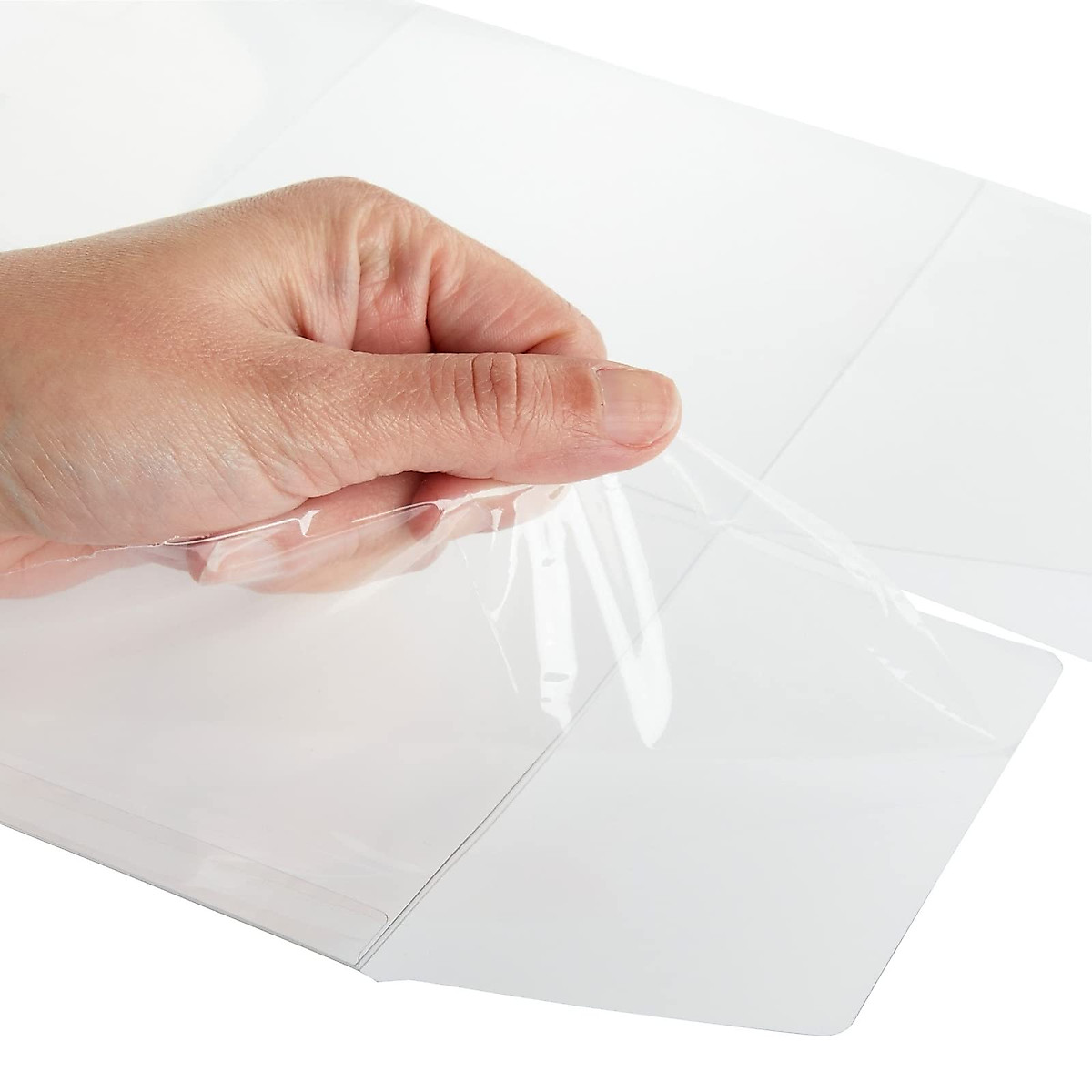 Juvale 30-Pack Clear Gift Boxes - 5x5x5 In Square Plastic Transparent Favor Boxes for Wedding, Baby Shower, Birthday Party