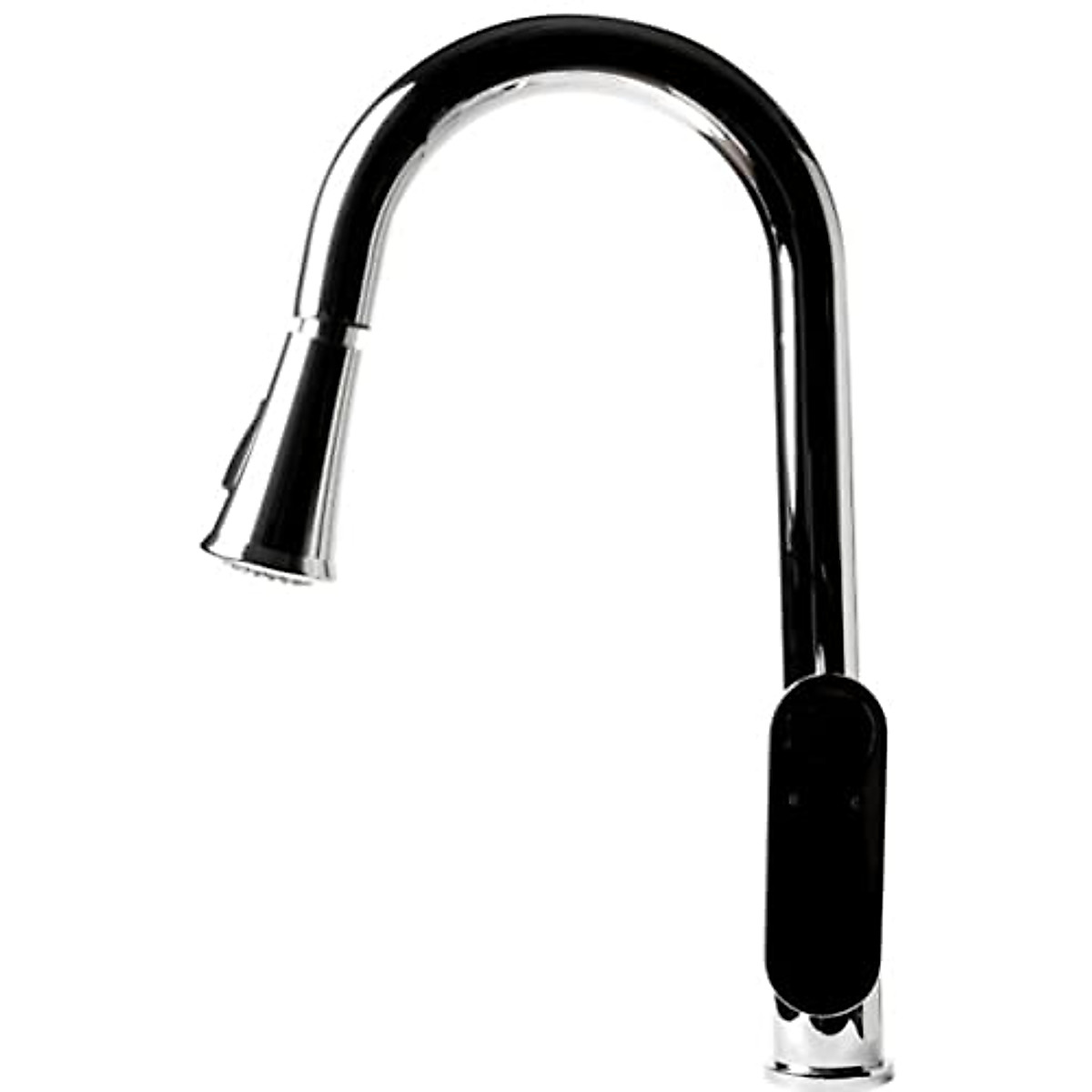 ALFI brand ABKF3480-PC Kitchen Faucet, 15.25"H, Polished Chrome