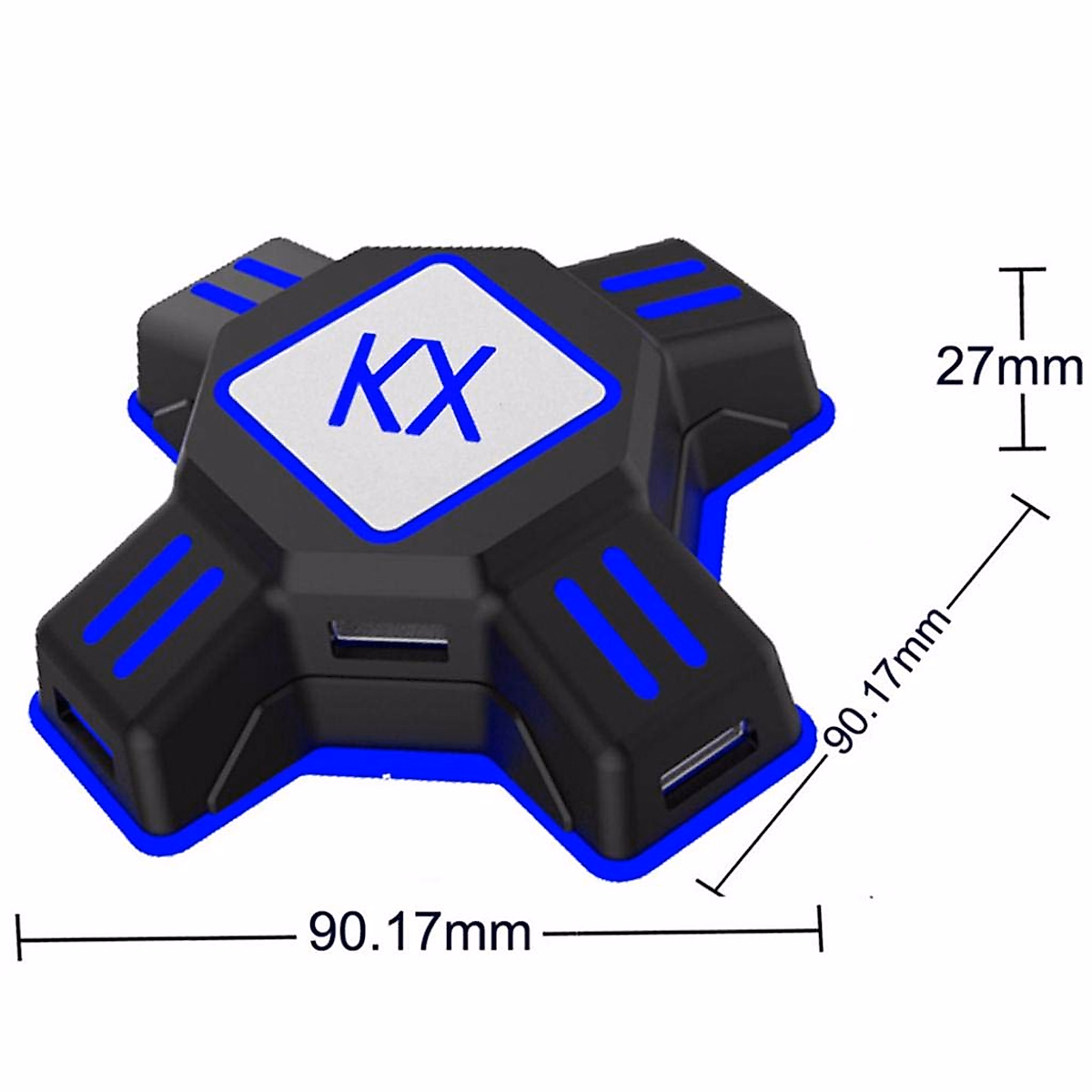 NAMEVER Keyboard Mouse Controller Adapter Converter for PS4 PS3 Xbox One Switch PC - Black