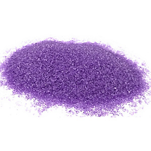 Snowy River Purple Cocktail Sugar - Kosher Certified Naturally Colored Purple Cocktail Rimmer (8oz, Medium Crystal)