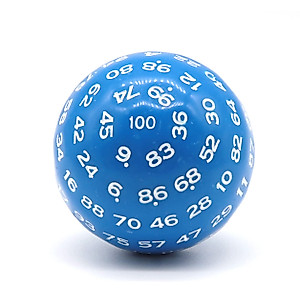 HS DICE D100 D60 D30 D20 D12 D10 D8 D4 Polyhedral Dice Set for Dungeon and Dragons MTG RPG D&D (Blue)