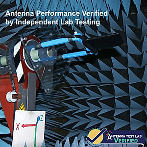 Proxicast Black Sail 4x4 MIMO Omnidirectional Desktop Antenna for WiFi & 5G Routers & Gateways - Cradlepoint, Sierra, Digi... *** NOT for T-Mobile & Verizon Home Gateways (ANT-117-544)