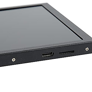 Computer Temperature Monitor, Stepless Brightness 5 Inch CPU Data Monitor Design Editor for CPU