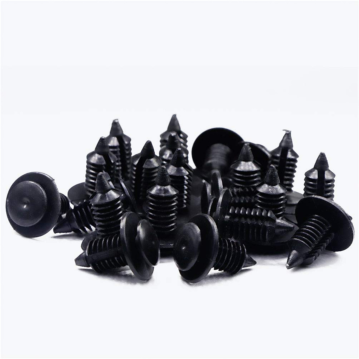 Lantee 20 Pcs Interior Door Trim Panel Retainer Clips Fasteners Replacement for Ford N805155-S & for Dodge 6505878-AA, Fit for Ford GT/Taurus/Thunderbird, Fit for Dodge Ram 1500/2500/3500