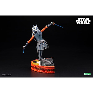 Kotobukiya Star Wars: The Clone Wars: Ahsoka Tano ARTFX Statue, Multicolor