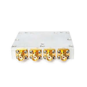 TOJOIN Passive Power Splitter 4 way for SMA Connectors, Coaxial Cable Splitter 2-8GHZ for RF/Microwave Measurements Accessories Splitter Coaxial, Antenna System Corrosion Resistant (PS-4SM-2080)