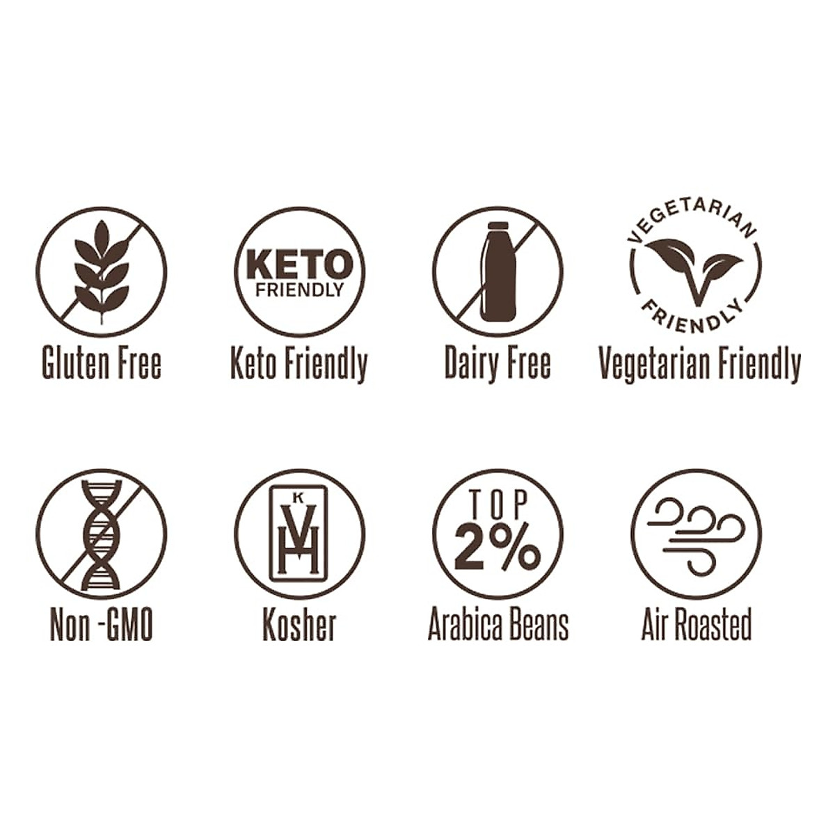 Door County Coffee Variety Pack Flavored Cold Brew – 11 Fl. Oz. 6 Pack – 2 Cinnamon Buns, 2 Brownie Batter, 2 Vanilla Crème Brulee,