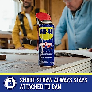 WD-40 Multi-Use Product with Smart Straw Sprays 2 Ways, 8 OZ