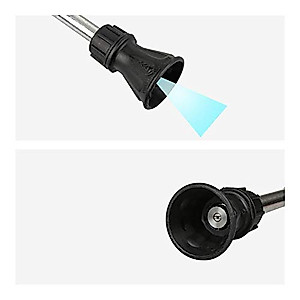 Lawn Garden Nozzle High Pressure Washer Car Washer Metal Spray Gun Gutter Cleaning Rod with Fan Nozzle Head