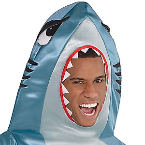 Shark Scare Jumpsuit Costume(Standard Size) 1 Pc. - Unique & Fierce Outfit, Perfect for Halloween Events & Themed Parties